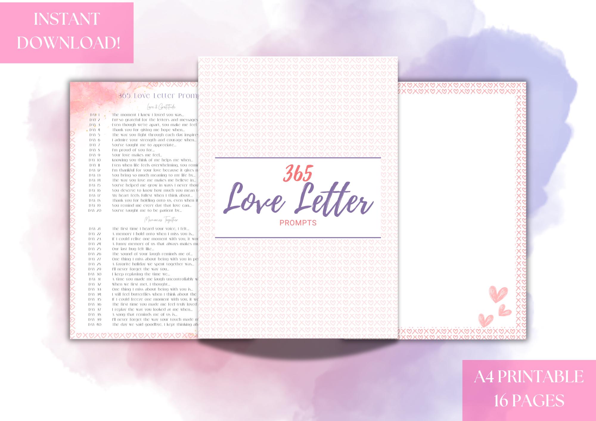 365 Love Letters / Daily Prompts / Prison Wives / Prison Girlfriends ...