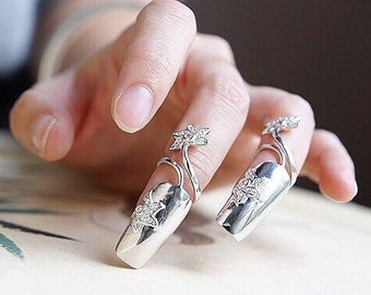 Nail Cover Ring - Etsy