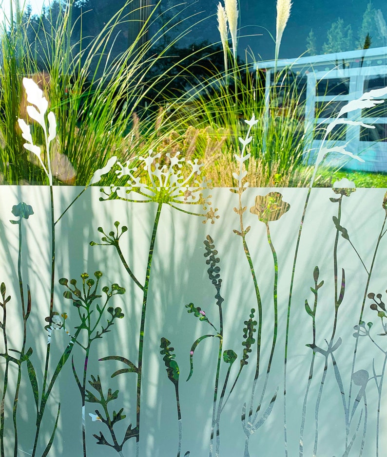 Window Film Grasses, Privacy Film, Frosted Glass Film, Sandblasted Look ...