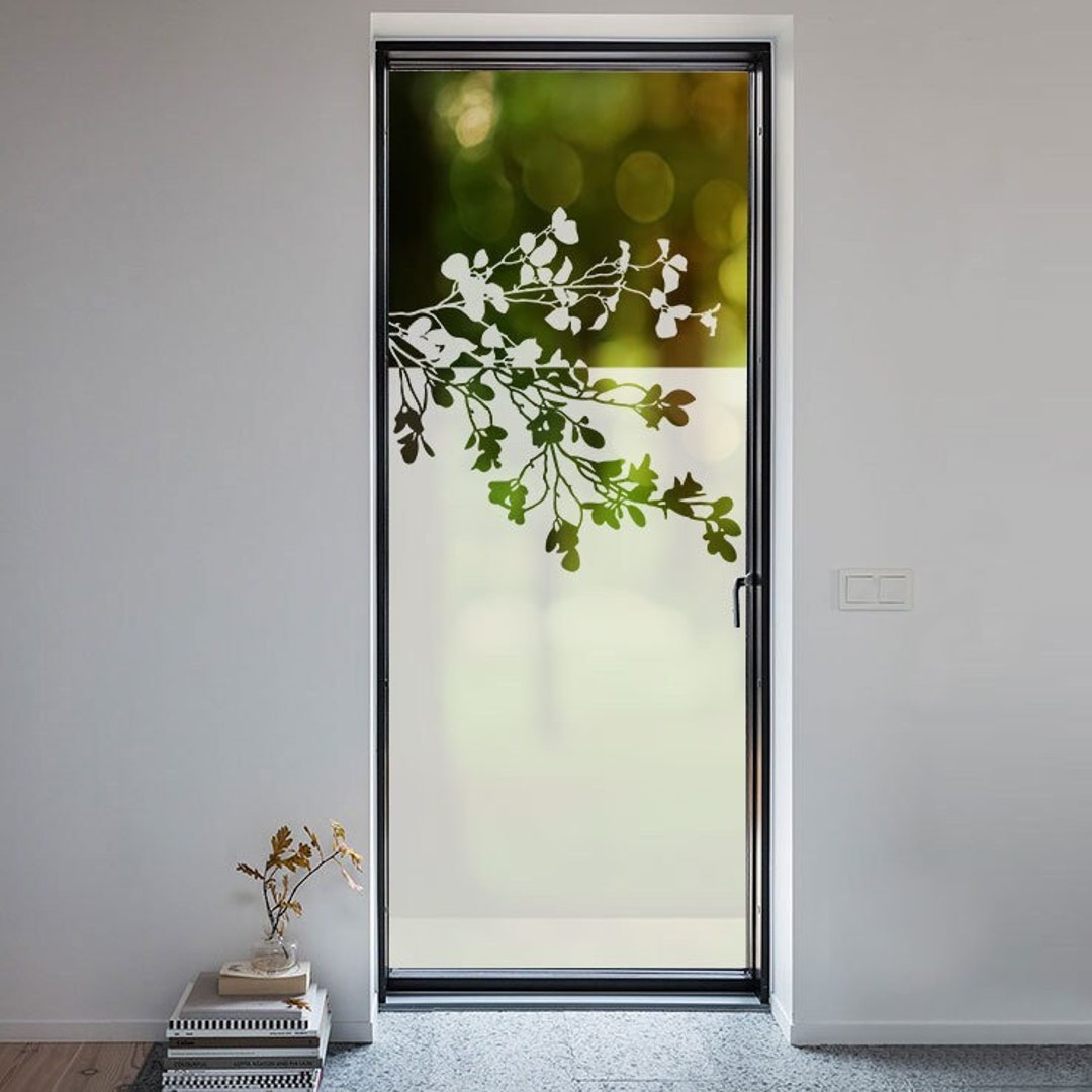 Window Film Door Film Privacy Film Window Sticker Sandblasted Look ...