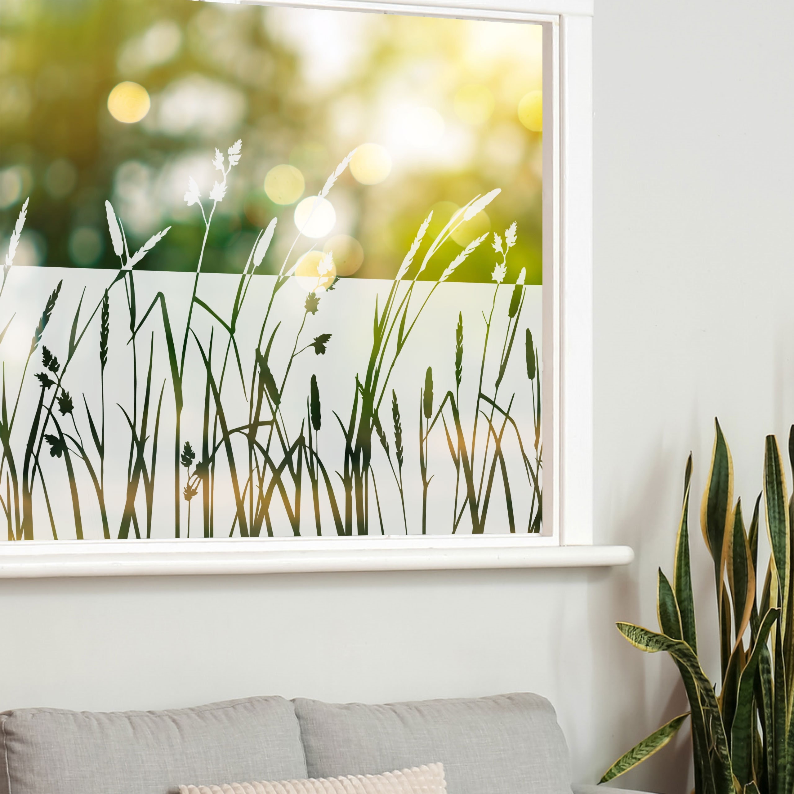 Window Film Grasses, Privacy Film, Frosted Glass Film, Sandblast Optics ...