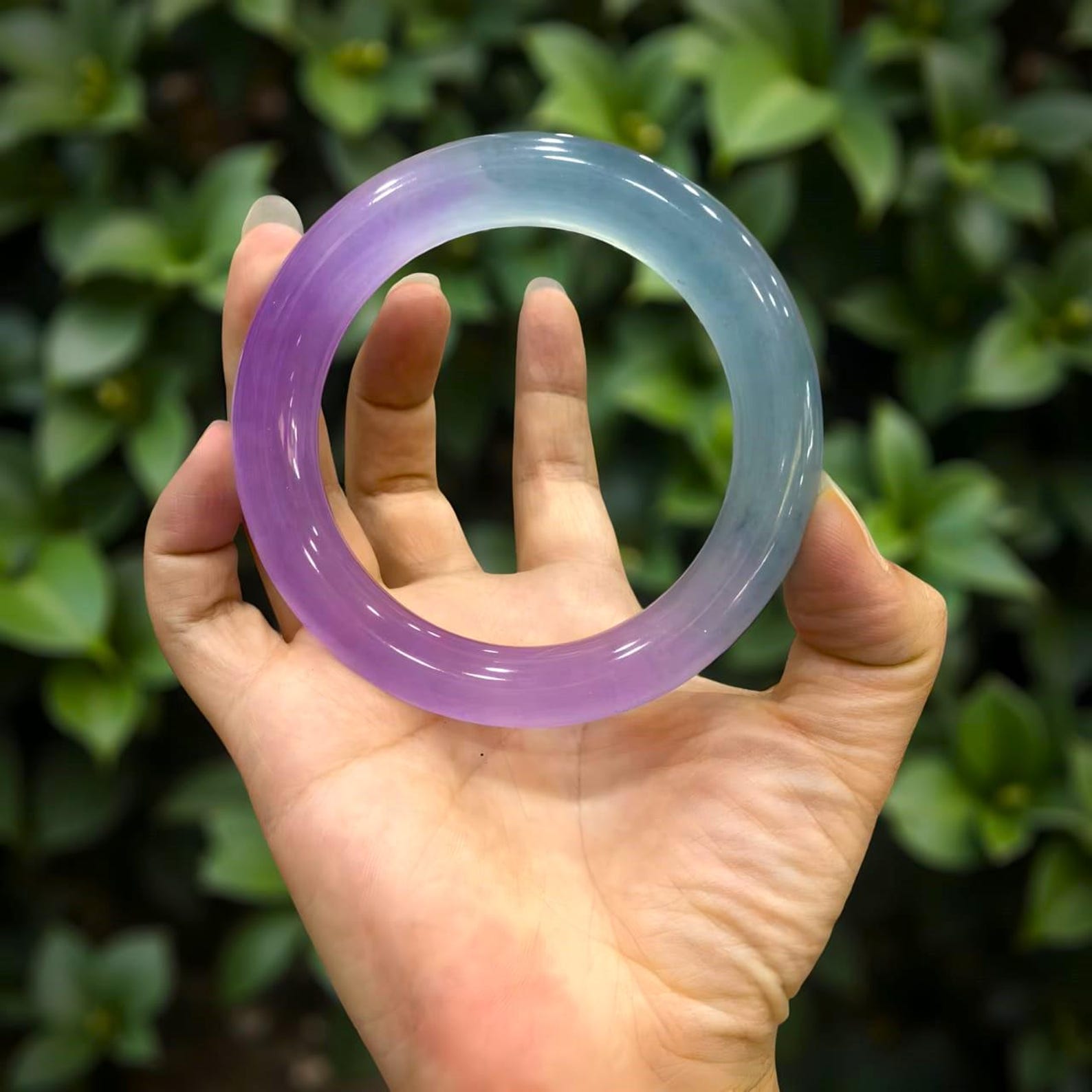 Natural High Ice Jade Bangle for Women|ice Crystal Jadeite Jade Bangle ...