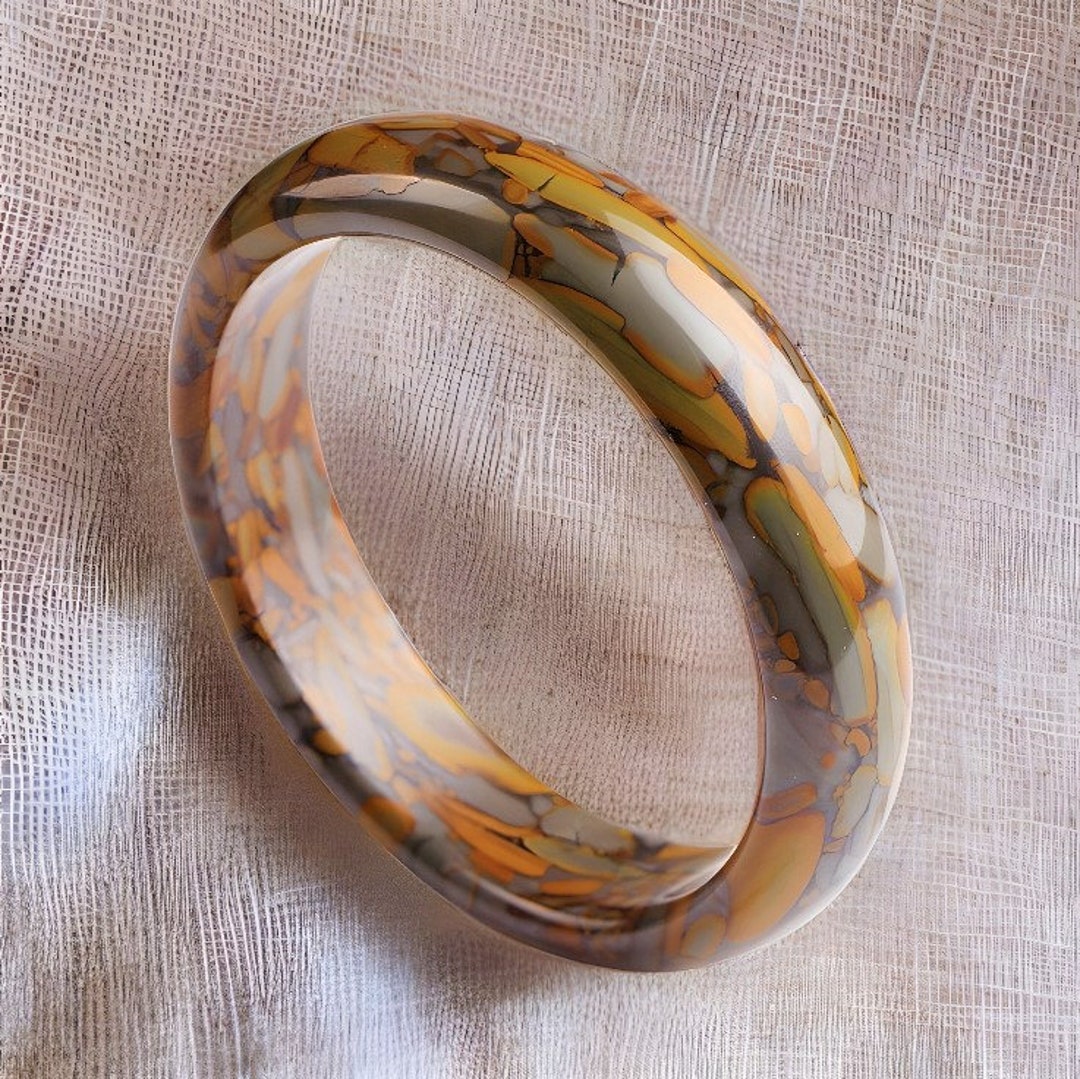 Natural Jade Bangle for Women|real Brown Jade Jadeite Bangle Bracelet ...
