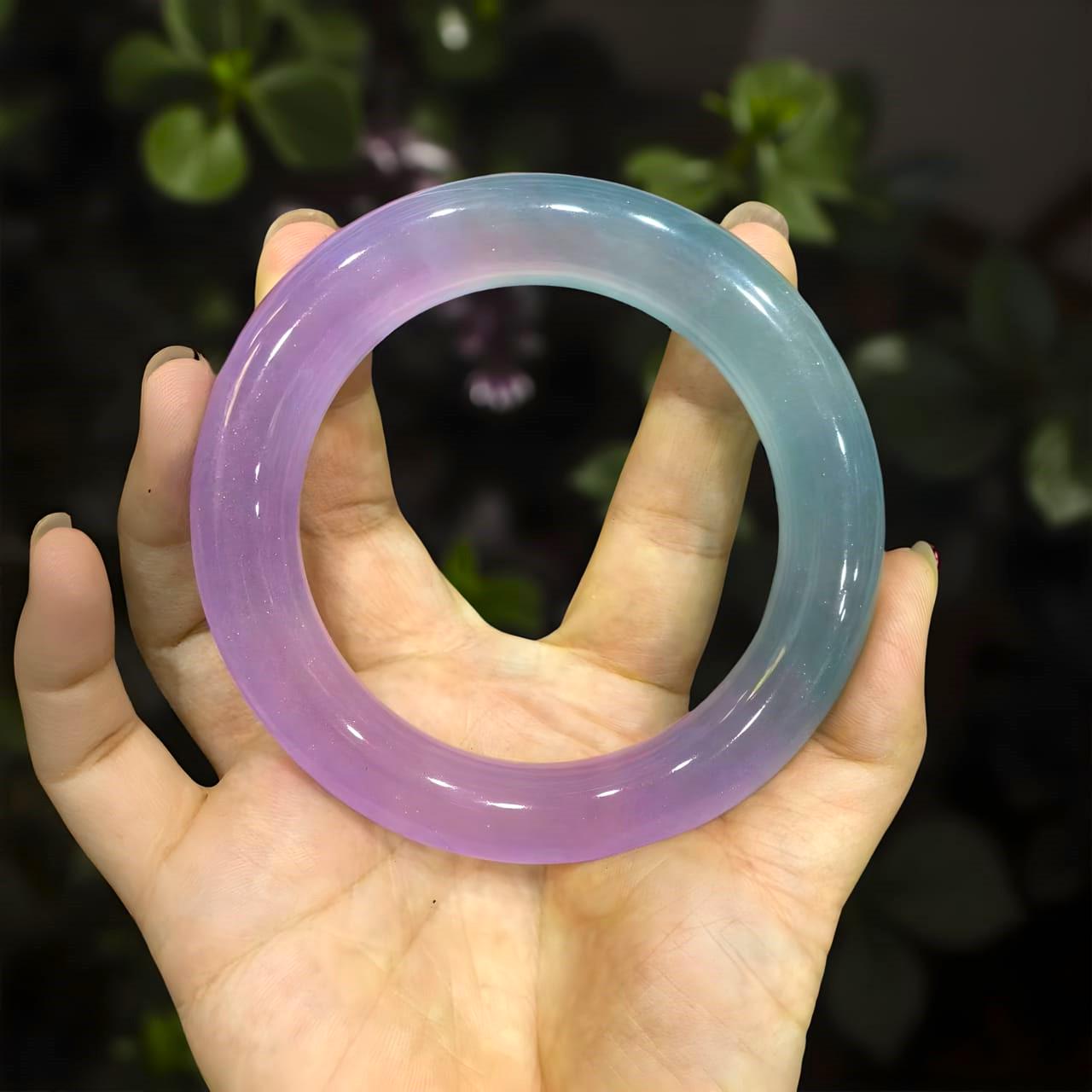 Natural High Ice Jade Bangle for Women|ice Crystal Jadeite Jade Bangle ...