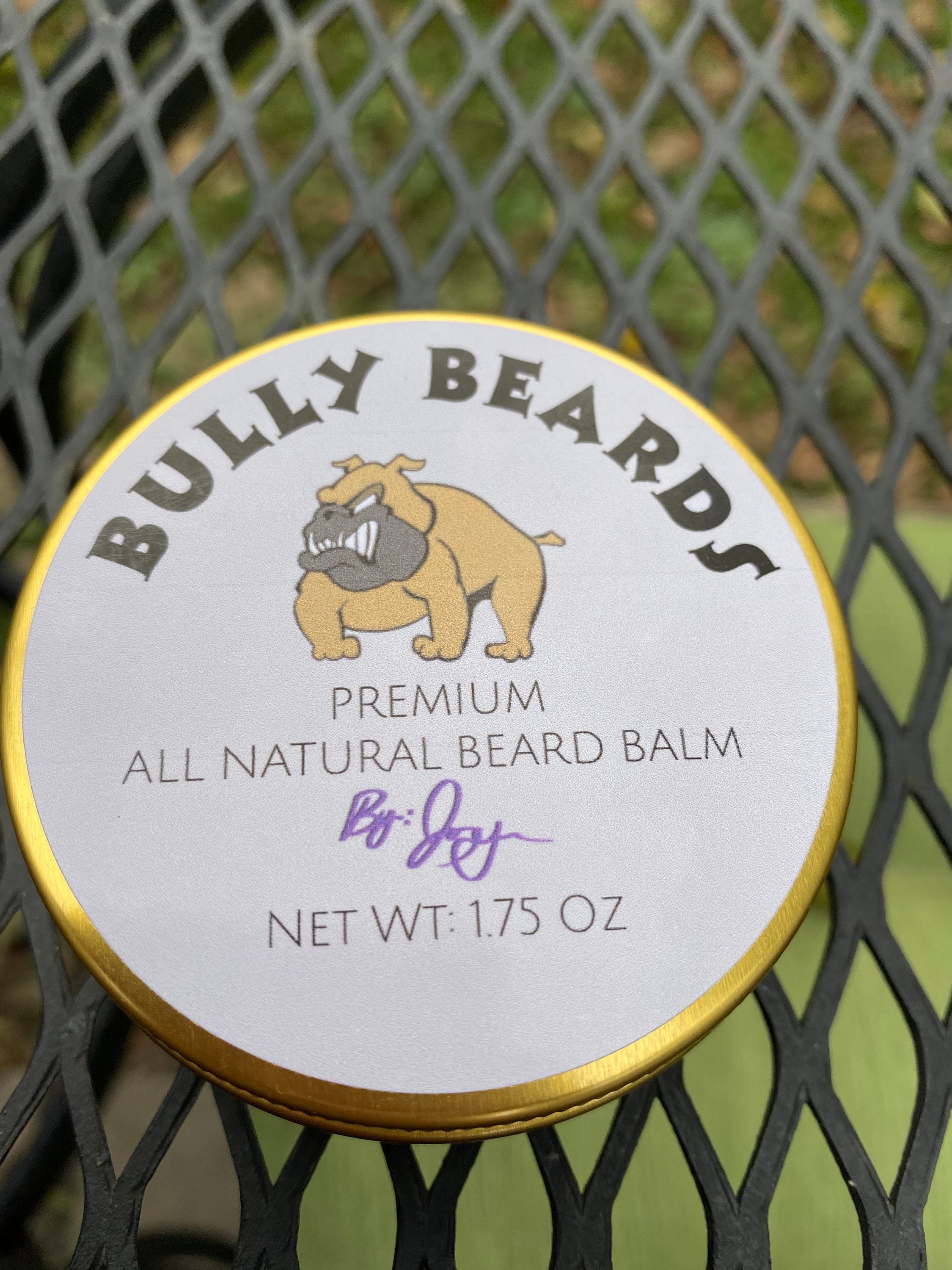 BULLY BEARDS Premium All-natural Beard Balm (morning Mint) - Etsy