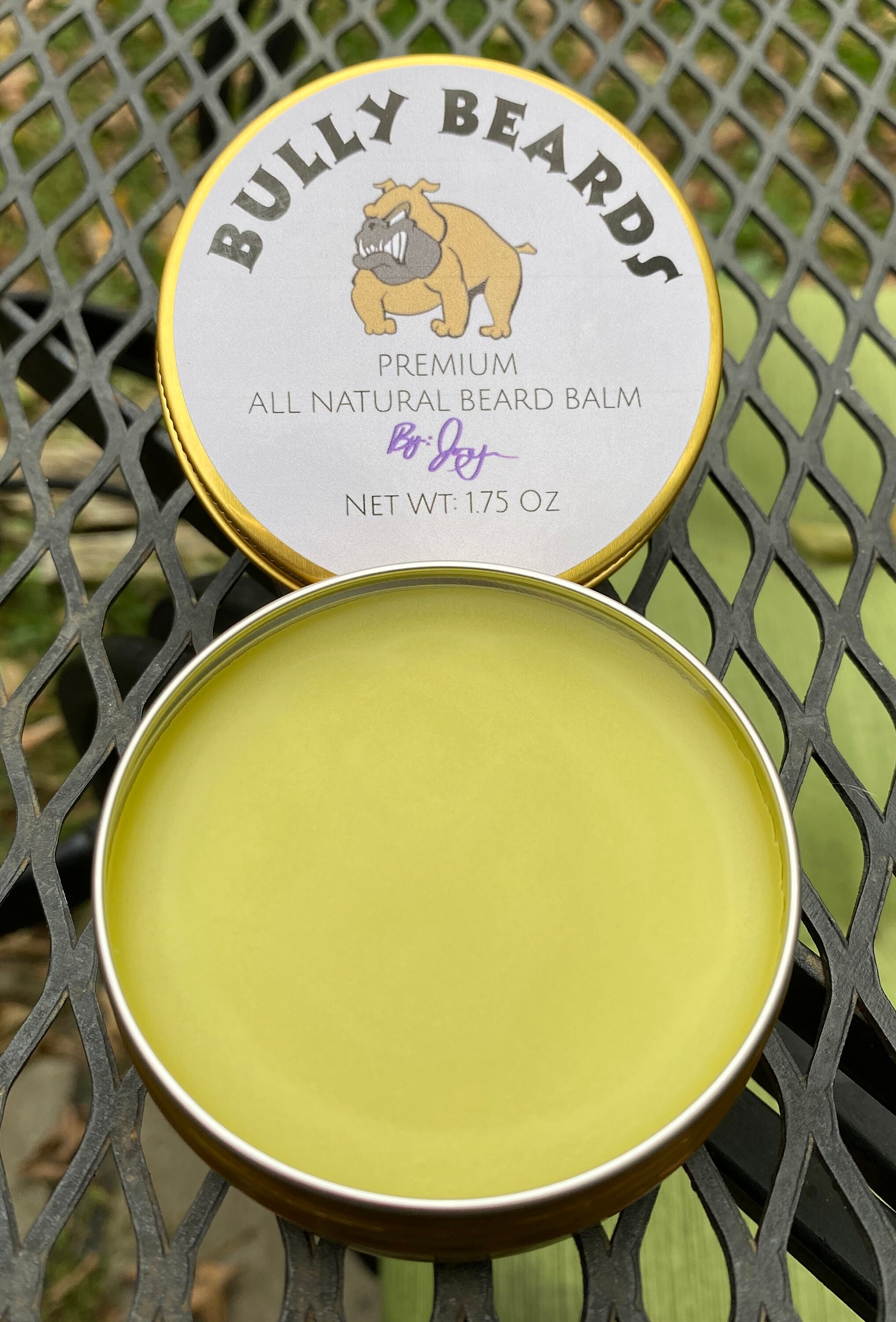 BULLY BEARDS Premium All-natural Beard Balm (morning Mint) - Etsy