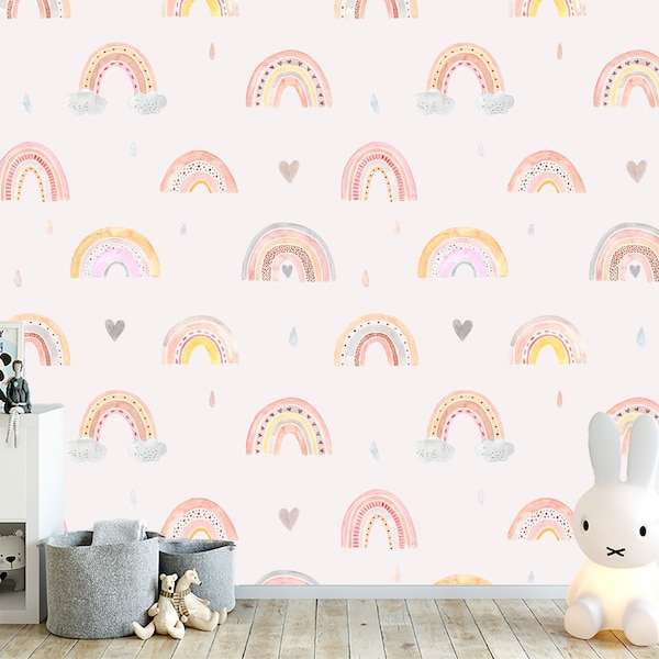 Rainbow Wallpaper - Etsy