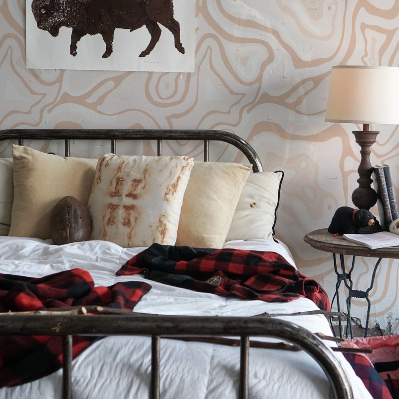 Patterned Wallpaper - Etsy