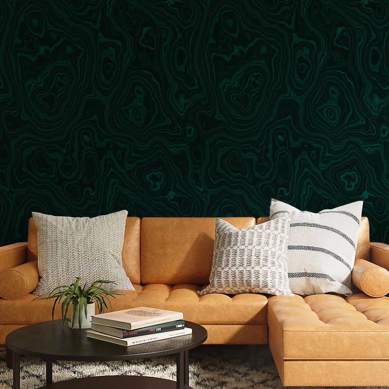 Emerald Wallpaper - Etsy