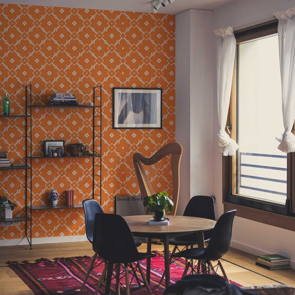 Moroccan Wallpaper - Etsy