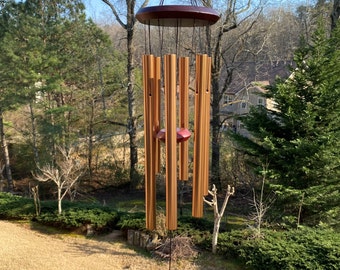 Golden Wind Chime - Etsy