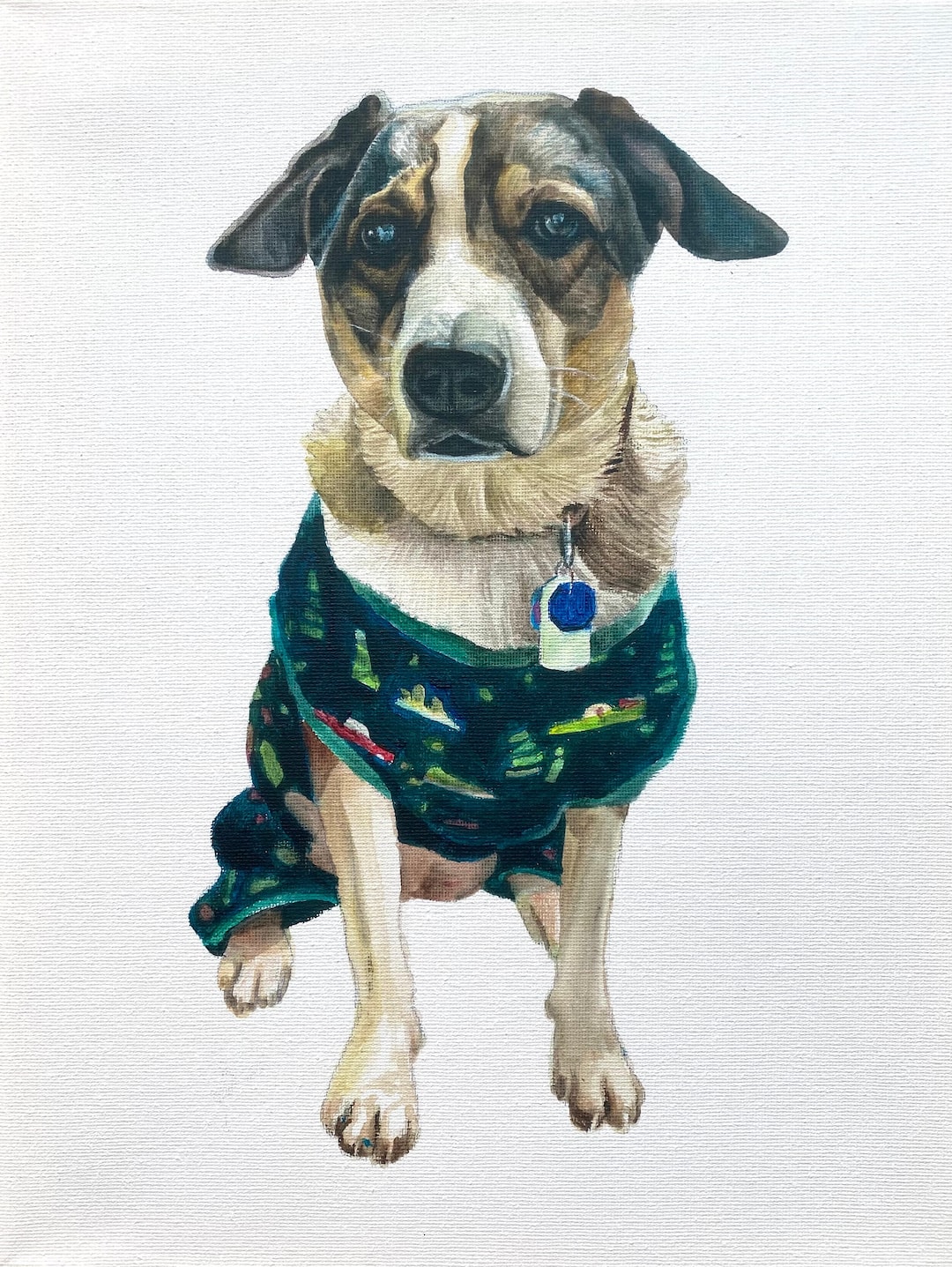 Detailed Hand Drawn - Custom Pet Portrait From Photos of Your Own ...