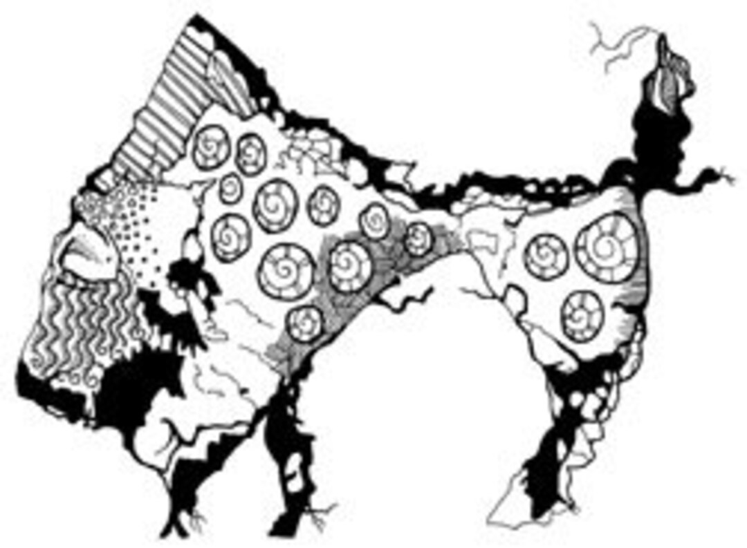 Cracked Yak Rubber Stamp - Etsy