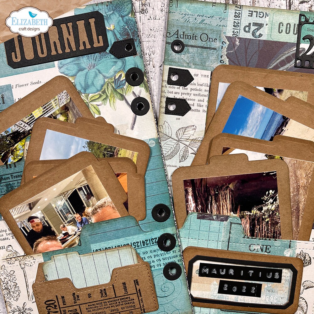 File Folder Page With Pockets - Etsy