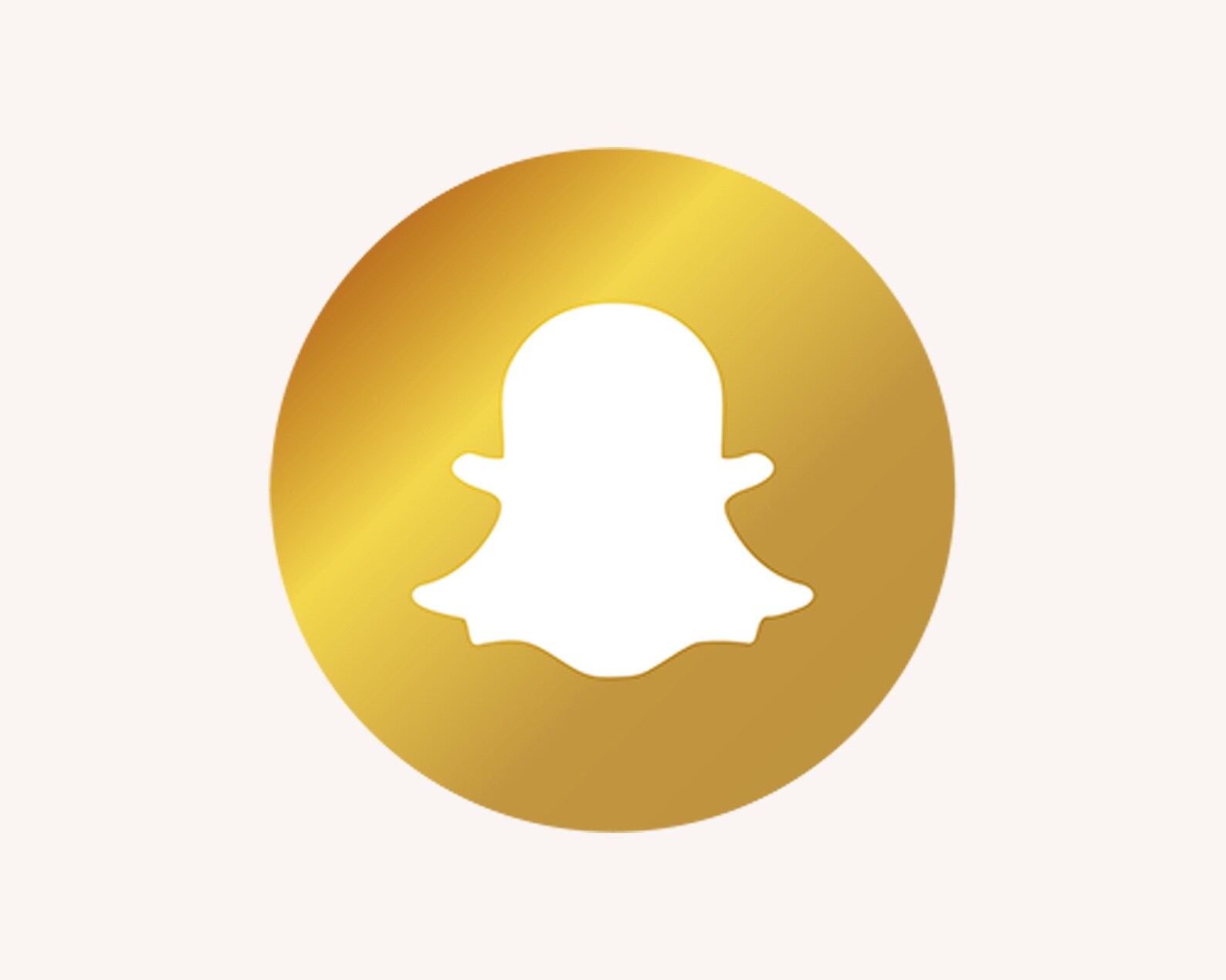 Gold Social Media Icons PNG App Collection - Etsy