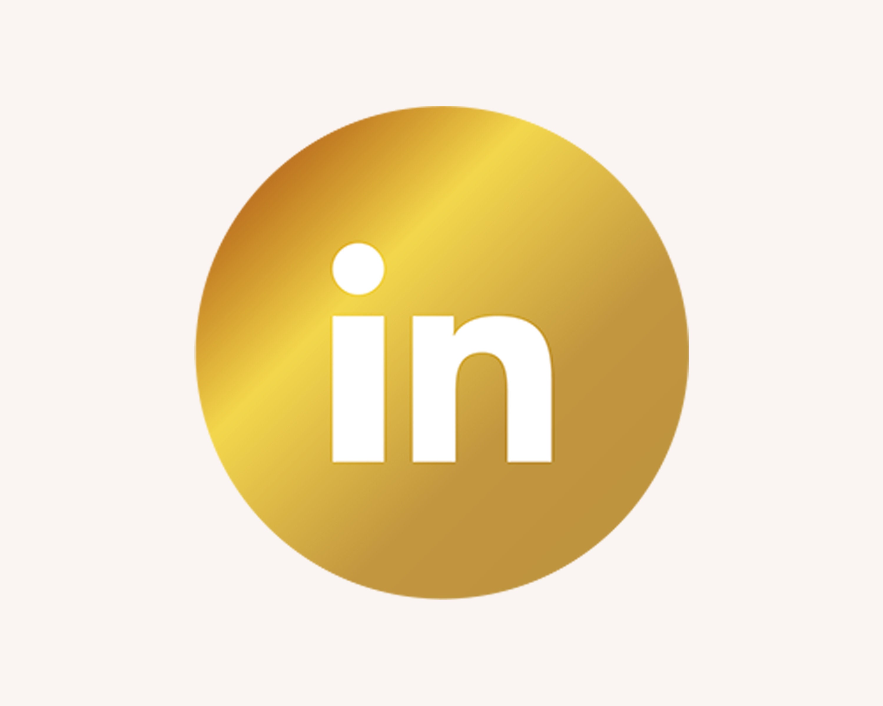 Gold Social Media Icons PNG App Collection - Etsy