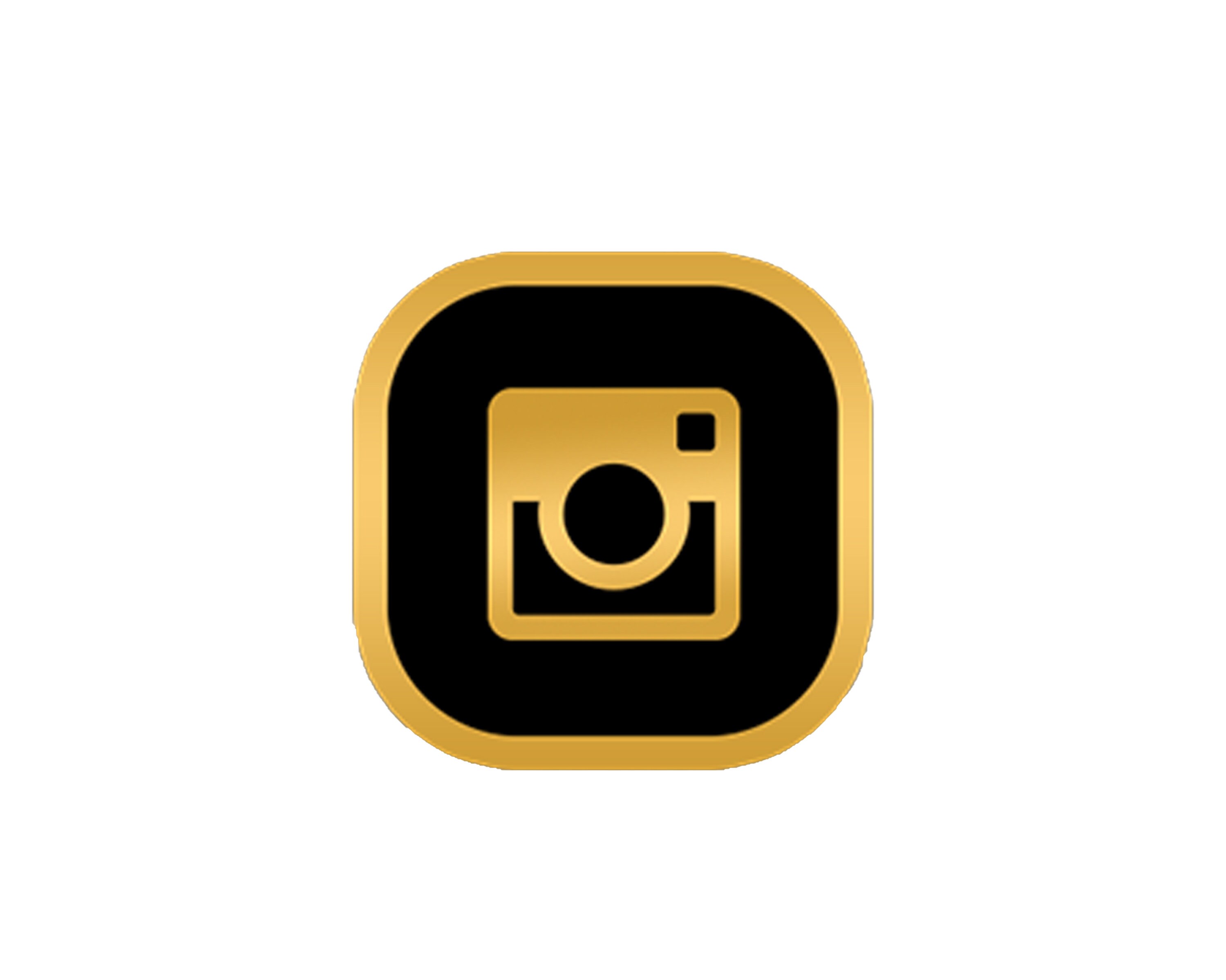 Gold Social Media Icons Luxury Icon Packs PNG SVG - Etsy