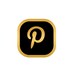 Gold Social Media Icons Luxury Icon Packs PNG SVG - Etsy