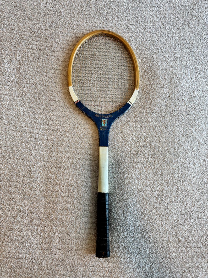 Unique Vintage Tennis Rackets|tennis Gift|love Tennis|tennis Racket ...