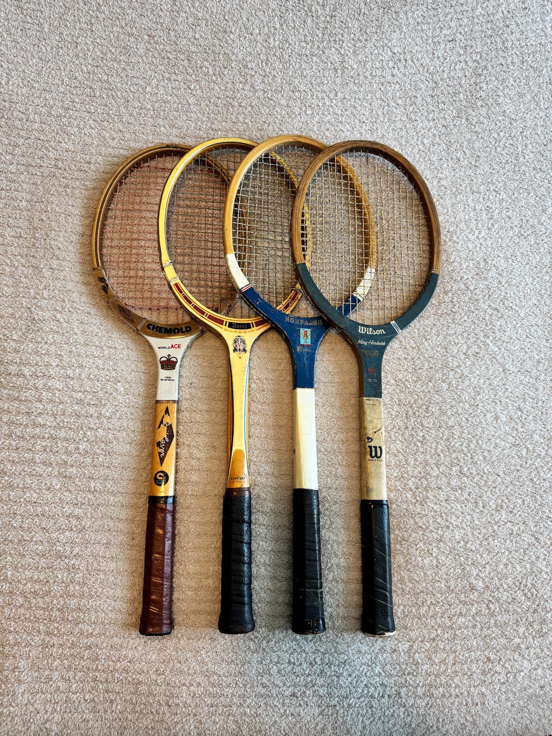 Unique Vintage Tennis Rackets|tennis Gift|love Tennis|tennis Racket ...