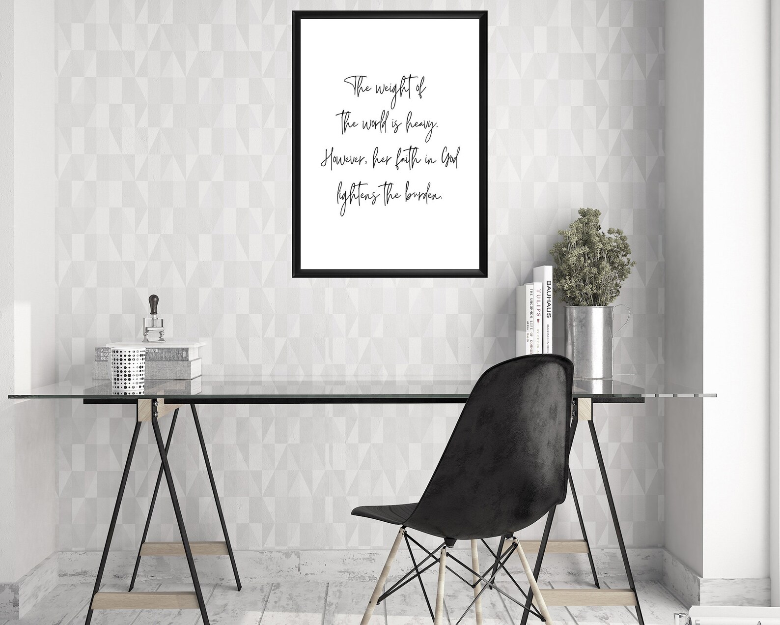 Trust in God Quote Print, Faith Wall Art (digital Download) - Etsy