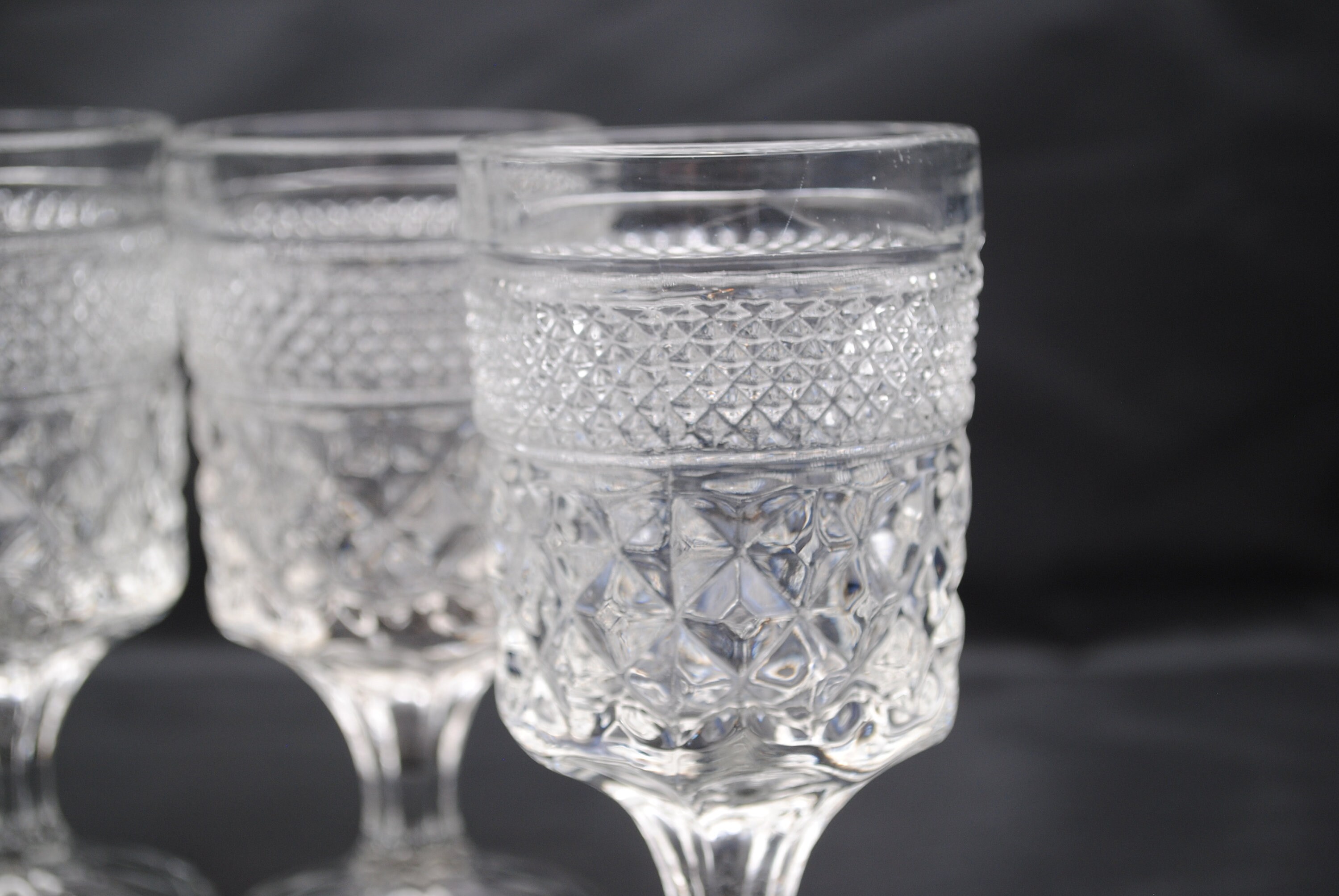 Anchor Hocking Wexford Wine Glasses - Set of 4 - Etsy