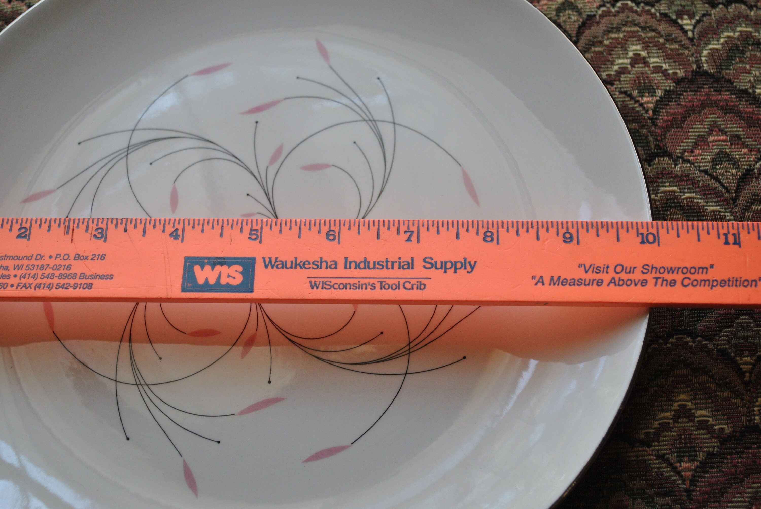 Vintage Homer Laughlin Rhythm Capri Pattern Coupe Dinner Plate - Etsy