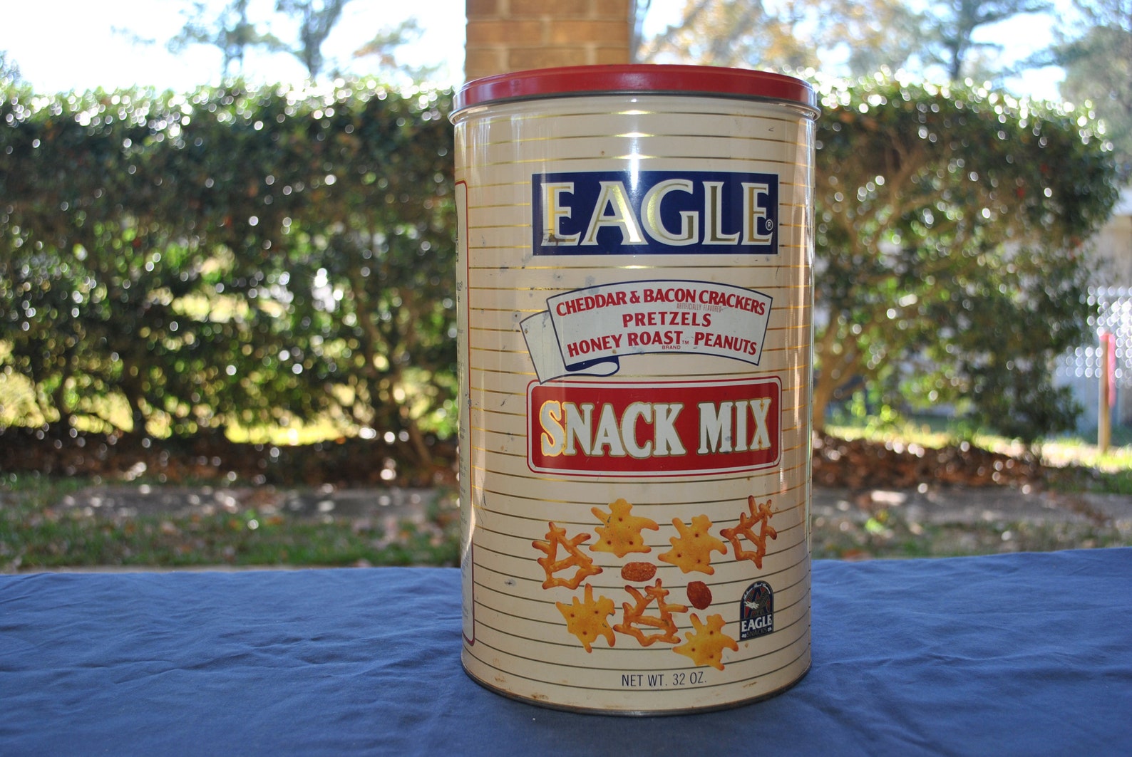 Eagle Snack Mix Anheuser Busch Tin Pretzels Peanuts - Etsy UK