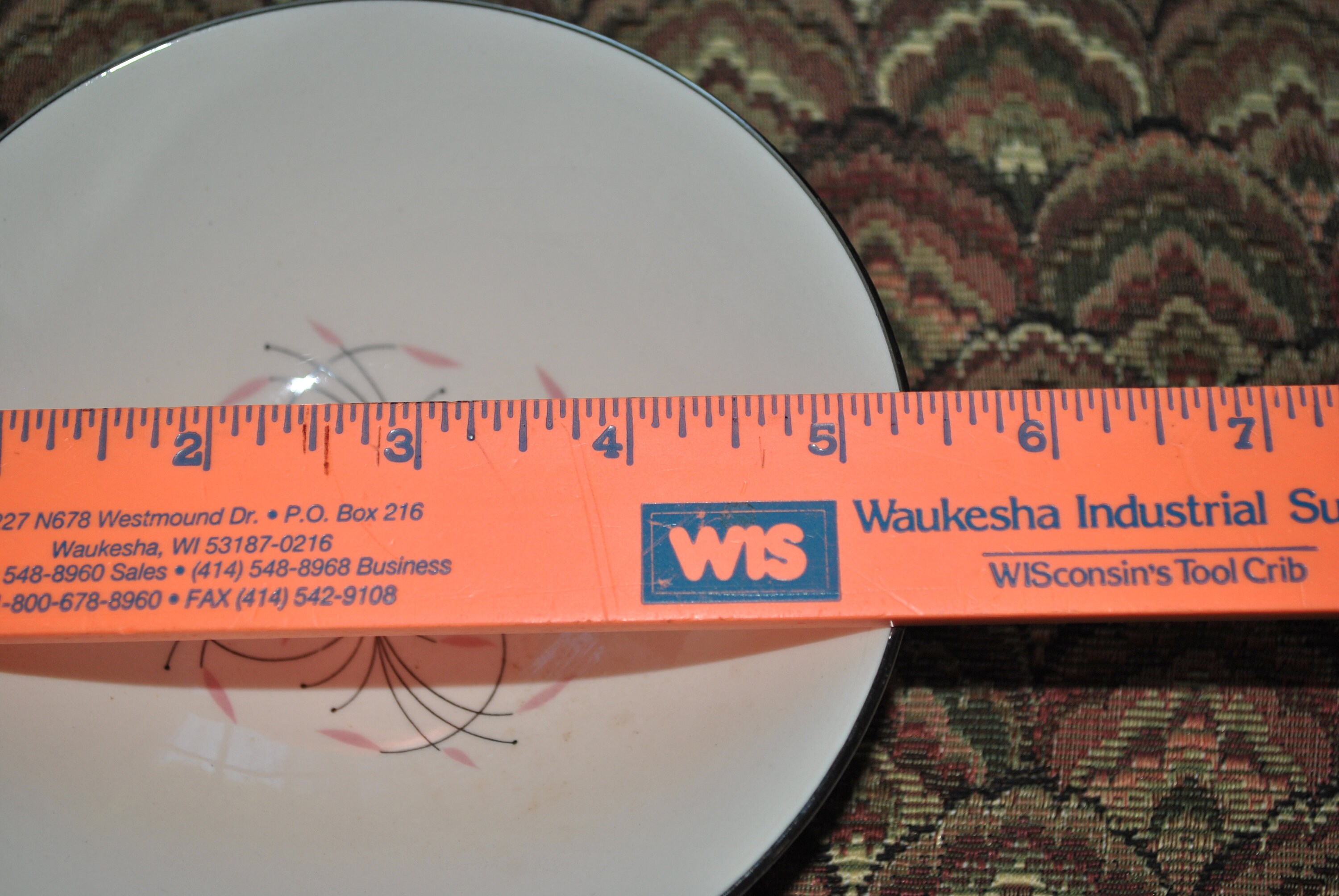 Vintage Homer Laughlin Rhythm Capri Pattern Coupe Cereal Bowl Retro ...