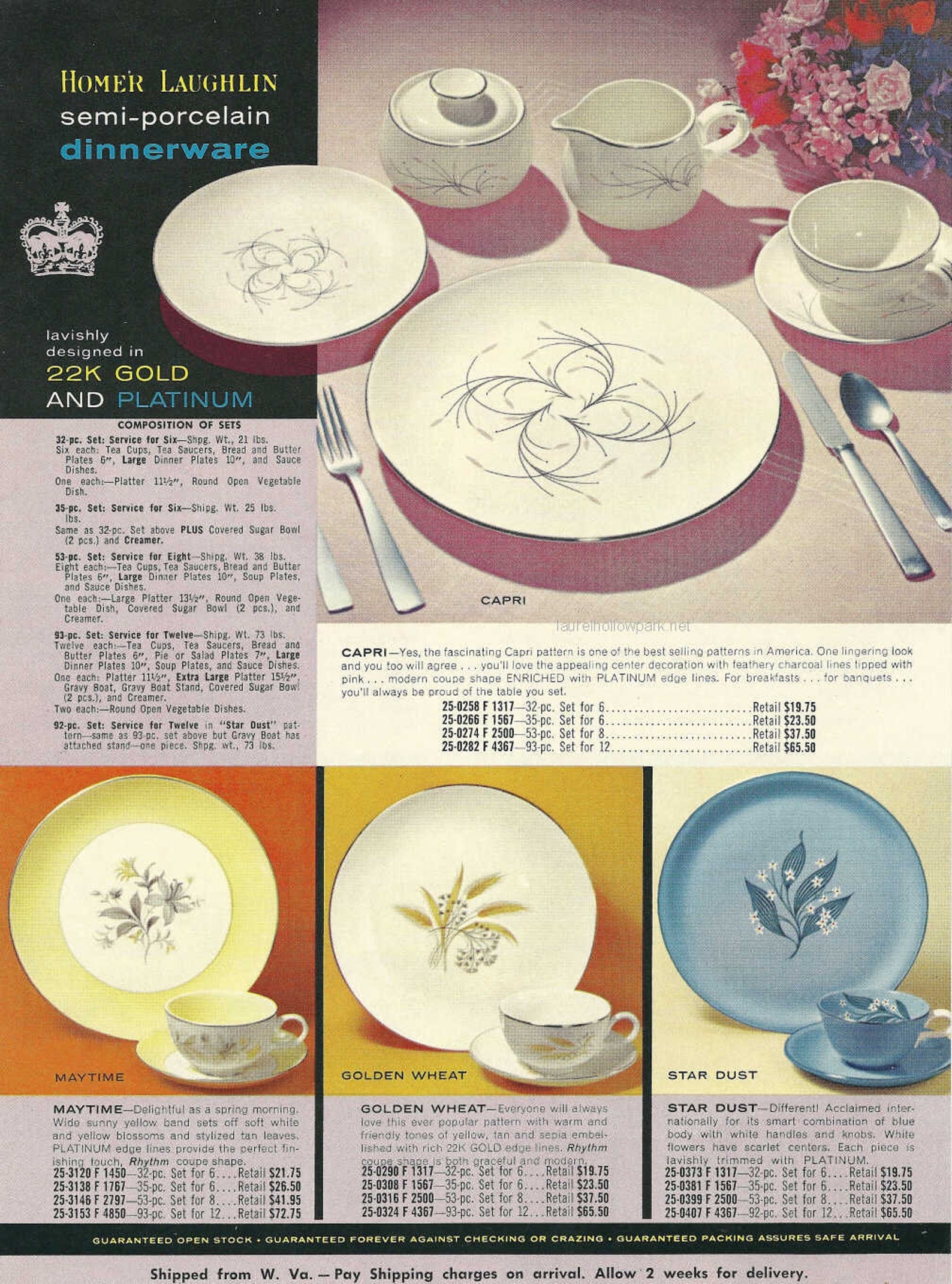 Vintage Homer Laughlin Rhythm Capri Pattern Coupe Dinner Plate - Etsy