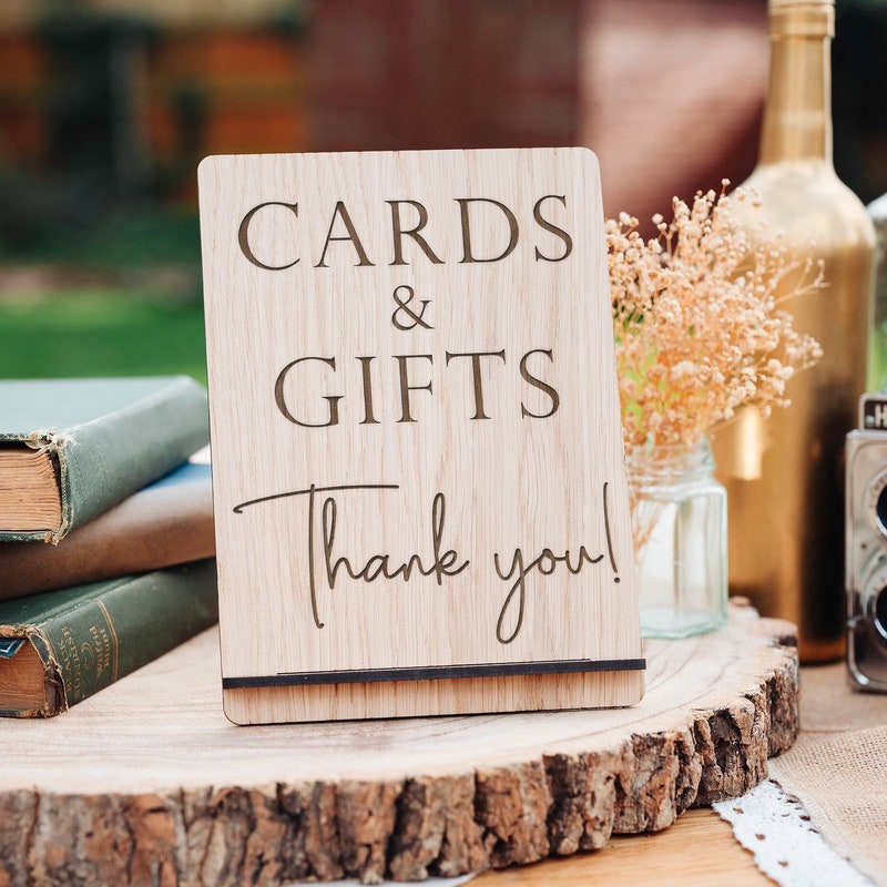 Gifts Table Sign - 60+ Gift Ideas for 2025
