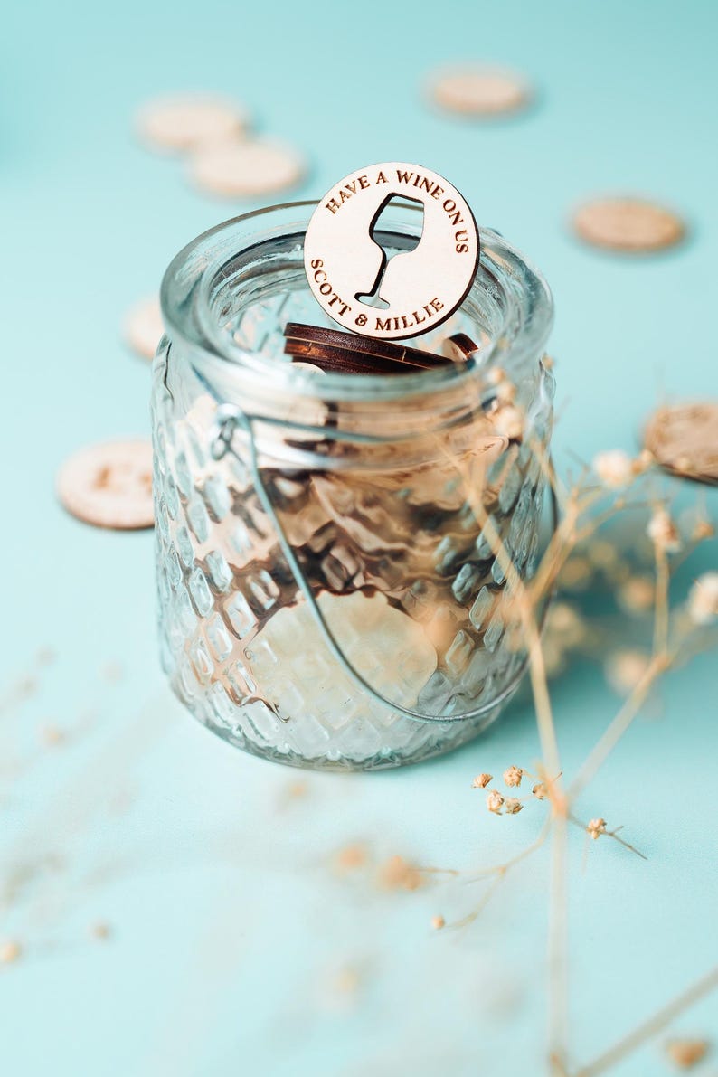 Cut Out Drink Tokens for Wedding & Parties | Personalised Drinks ...