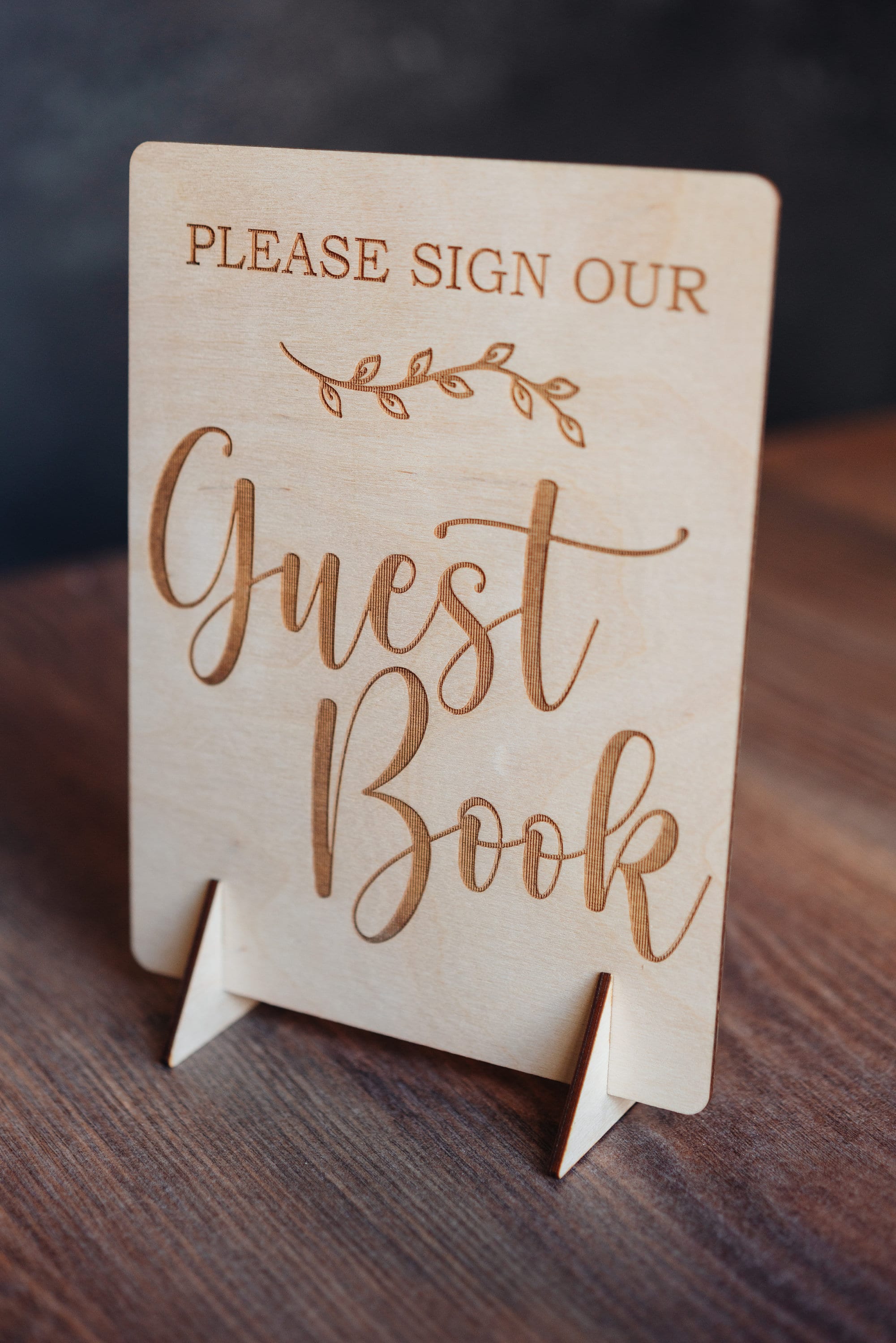 Guestbook Sign Please Sign our Guestbook Sign Wedding | Etsy