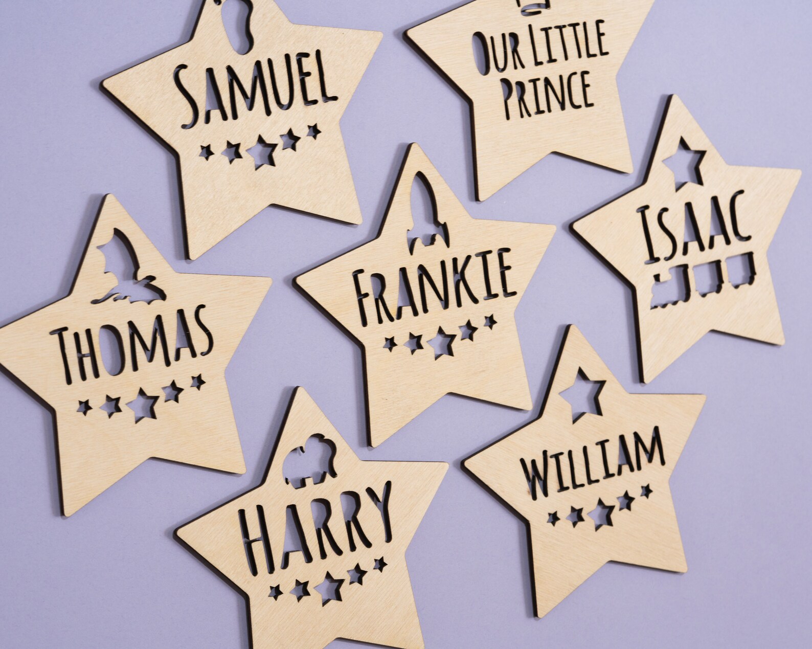 You're A Star! Our Little Prince Star Childs Name Signs for Bedroom and ...