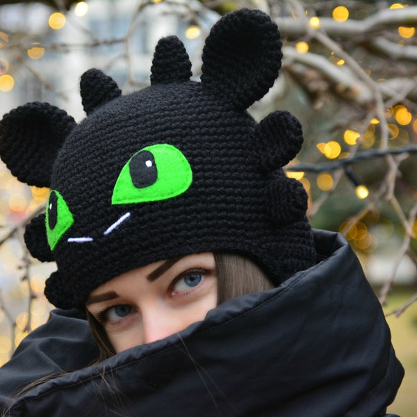 Toothless Hat - Etsy