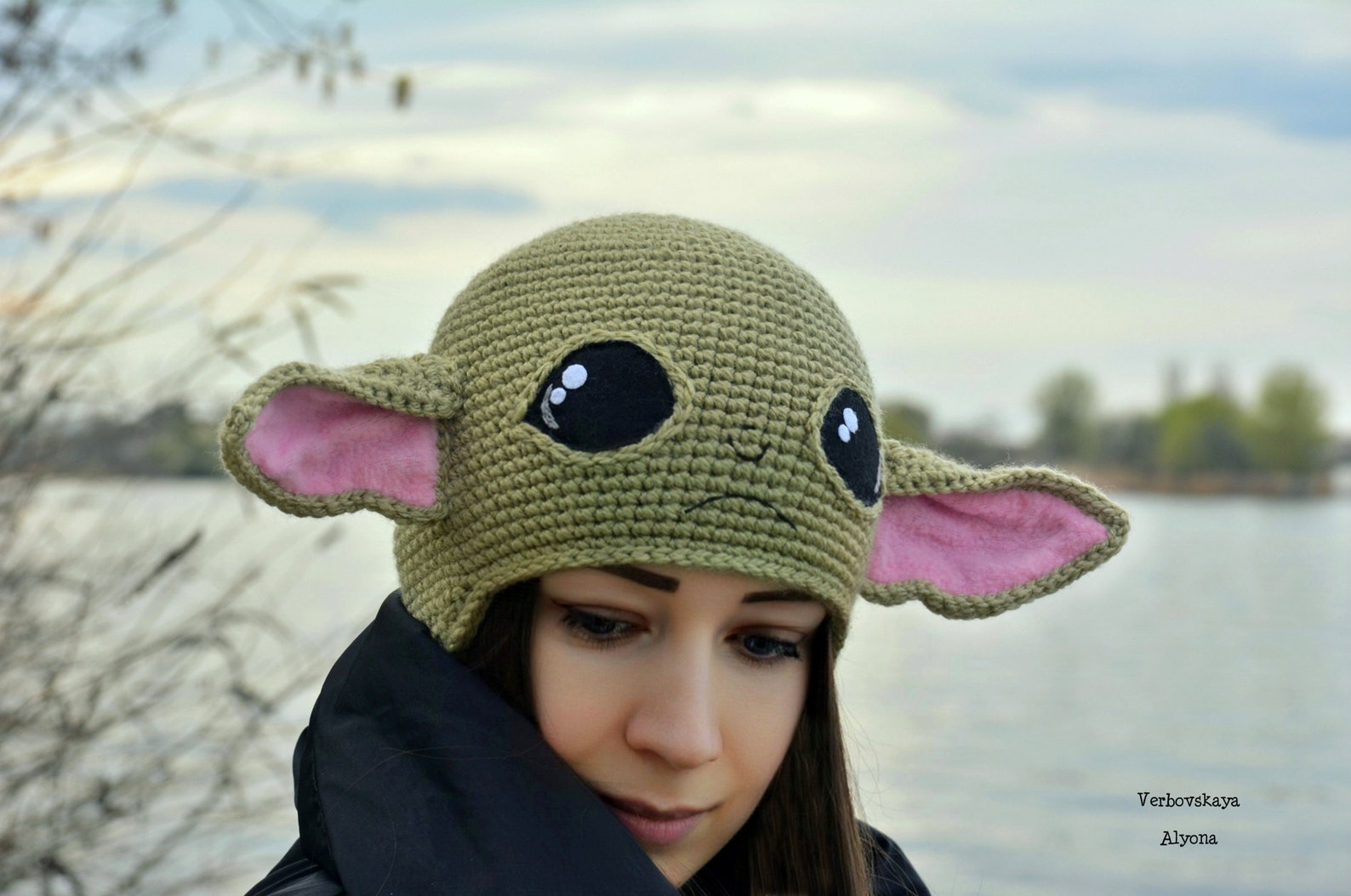 Knit Baby Yoda Hat With Eyes Crochet Baby Yoda Beanie Baby - Etsy