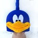 Road Runner Hat Crochet Vintage 90s Retro Cartoon Hat Bird Hat Beanie ...