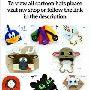 Road runner hat Crochet vintage 90s retro cartoon hat Bird hat | Etsy