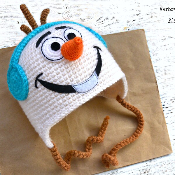 Olaf Hat - Etsy