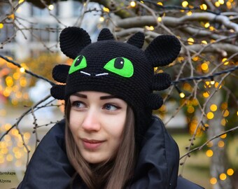 Toothless the Dragon Hat How to Train Your Dragon Baby Toddler Child ...