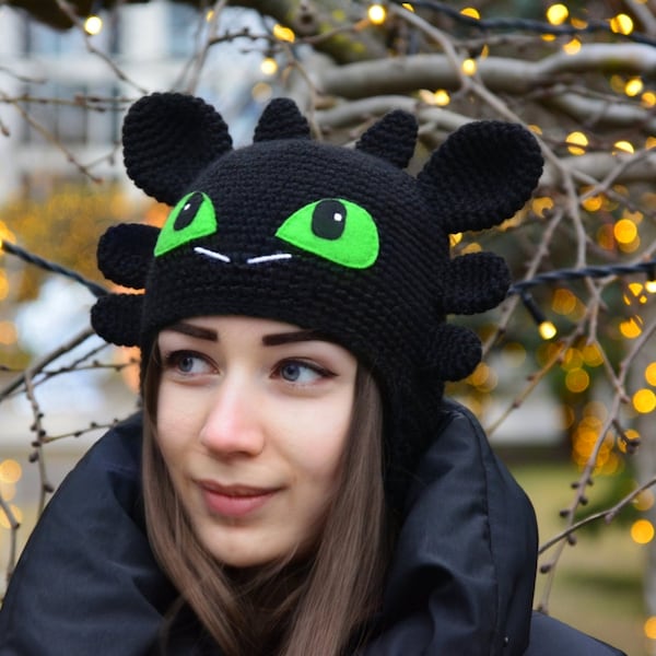 Toothless Hat - Etsy