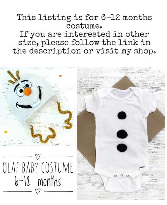 Baby Olaf Costume
