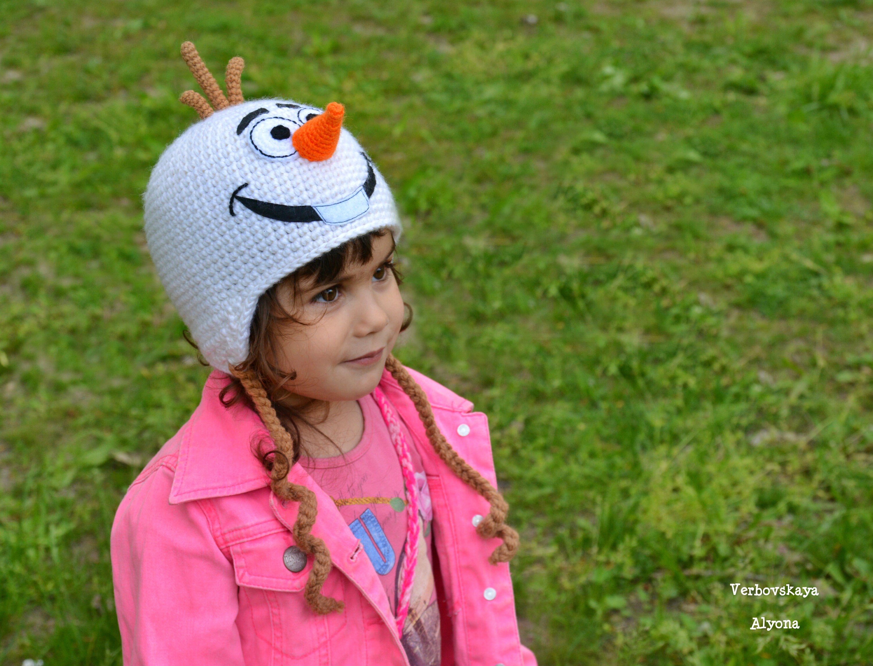 Crochet Olaf Hat Knit Olaf Beanie Christmas Hat for Kids and Adult ...