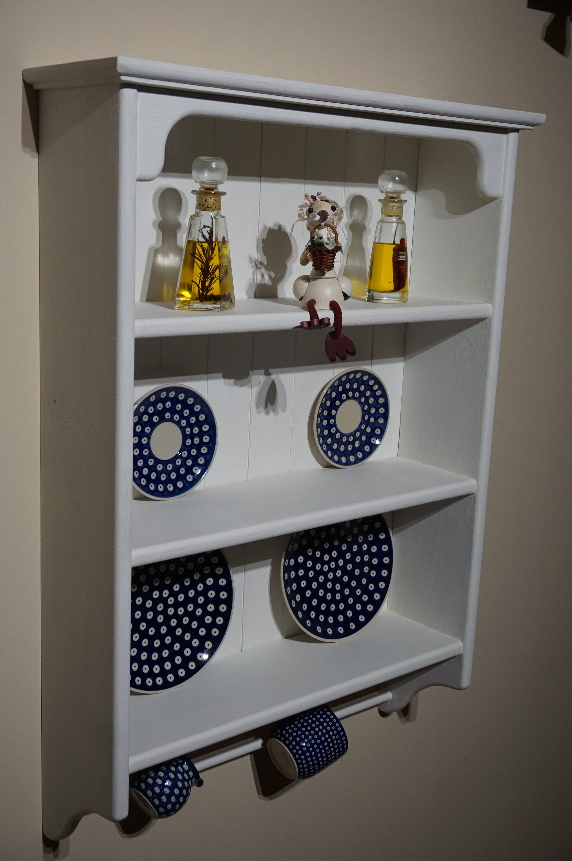 Cupboard With Cup Hangers Country Style Provence Cabinet, French ...