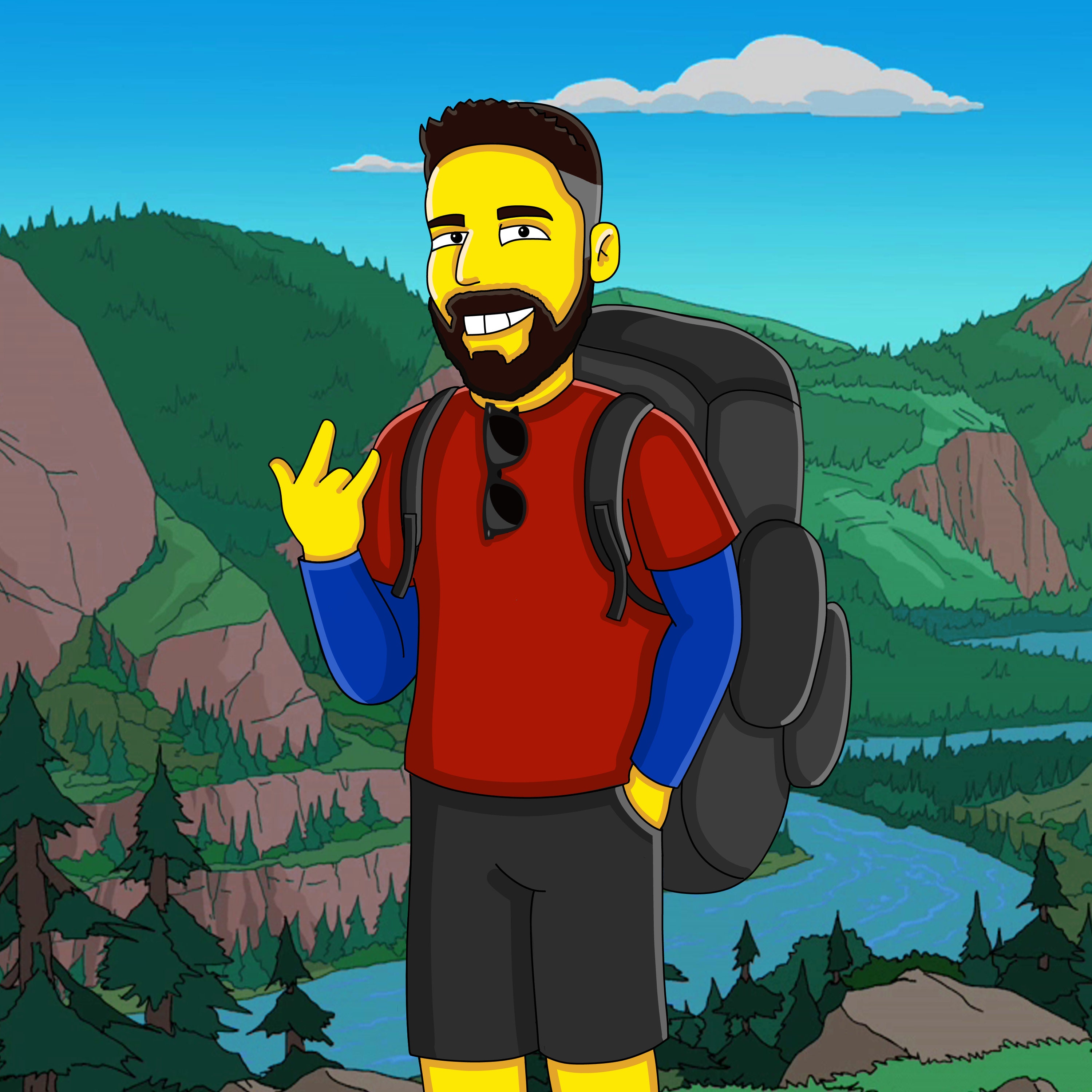 Simpsons Portrait, Simpsons Family Portrait, Custom Simpsons Portrait ...