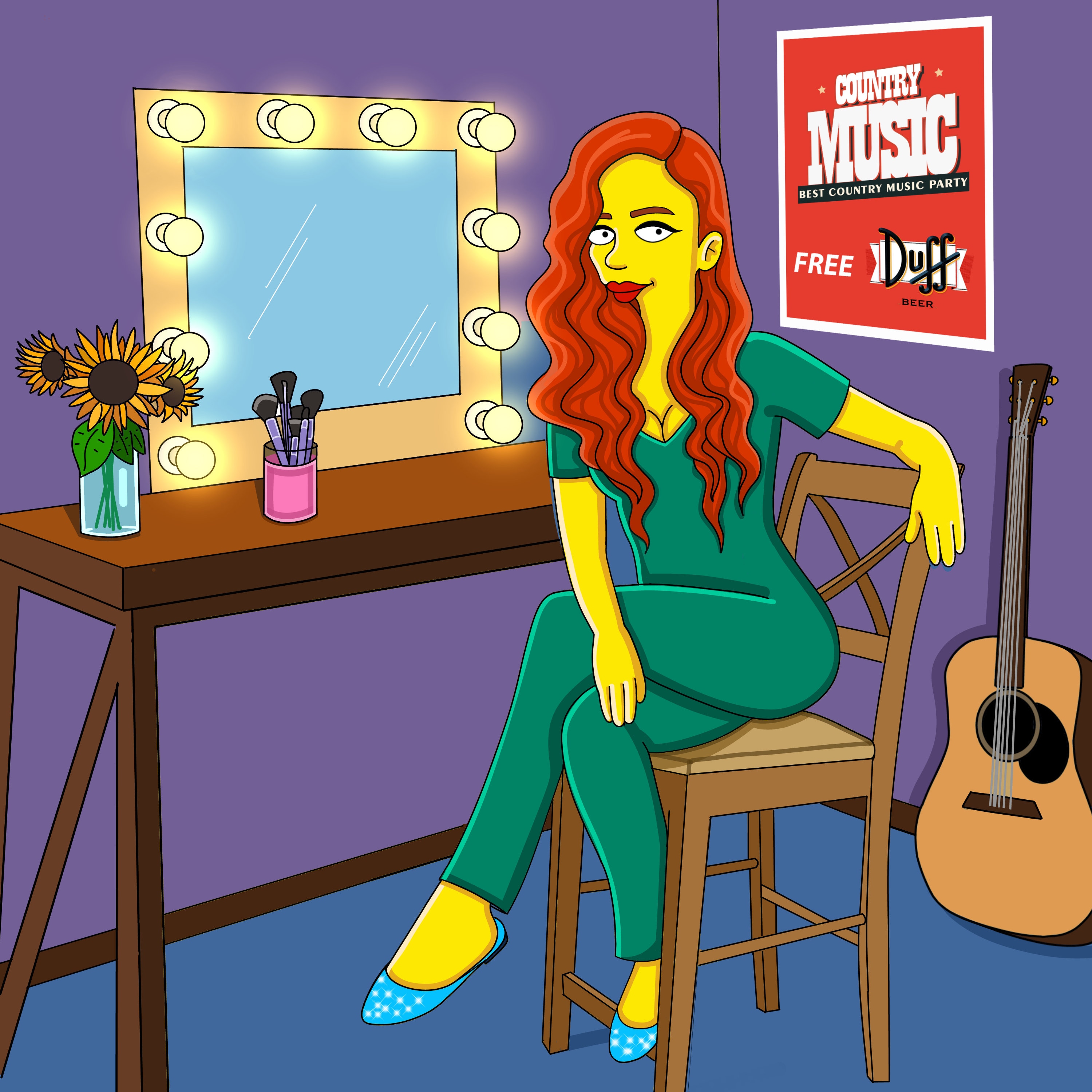 Simpsons Portrait, Simpsons Family Portrait, Custom Simpsons Portrait ...