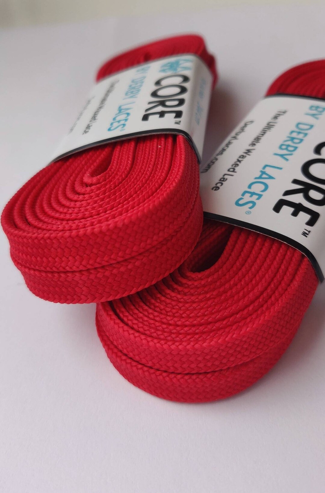 Red Rollerskate Laces narrow 6mm 96 Inches - Etsy
