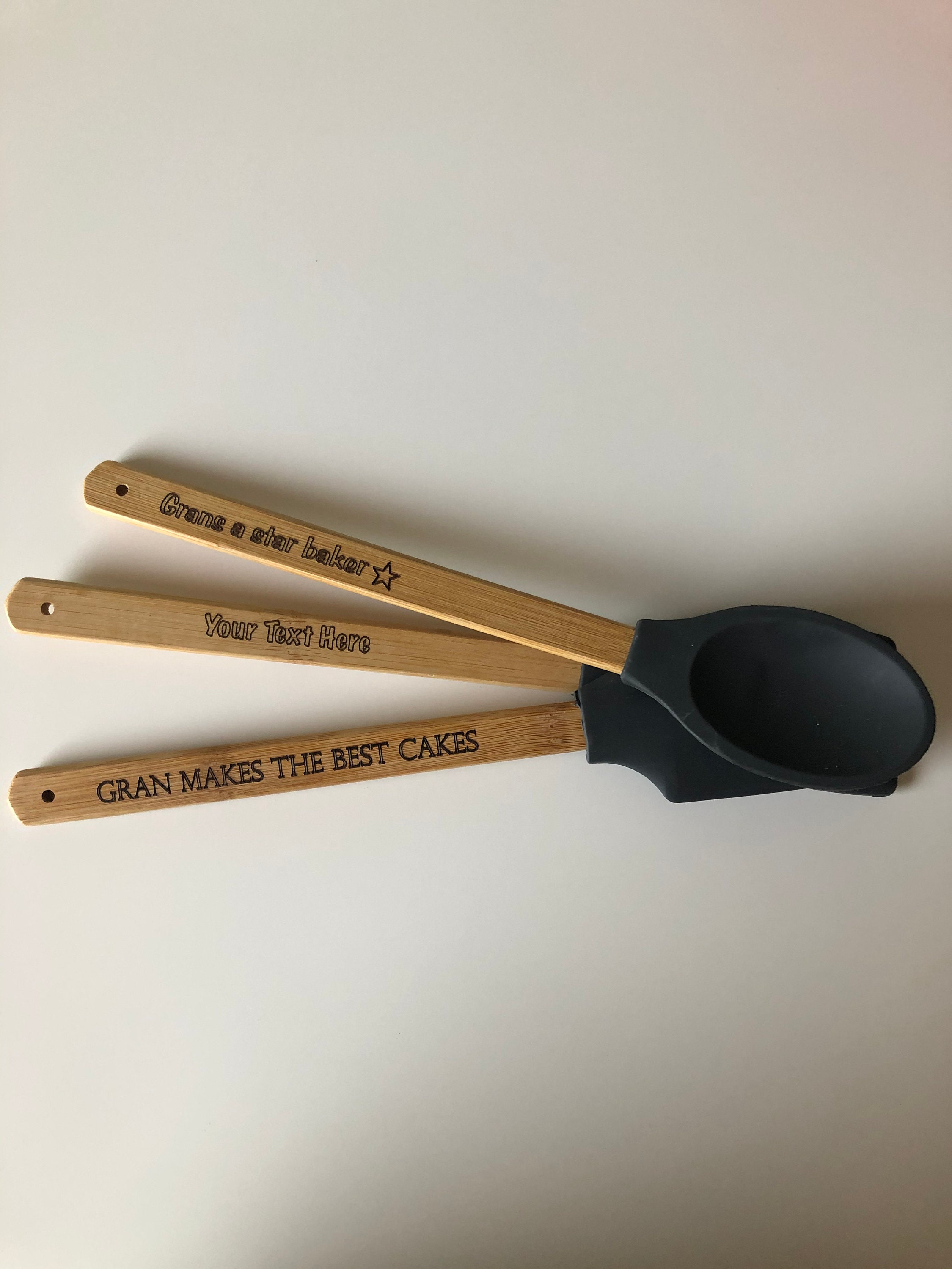 Personalised Baking Utensils Cooking Spoons Christmas Gift - Etsy UK