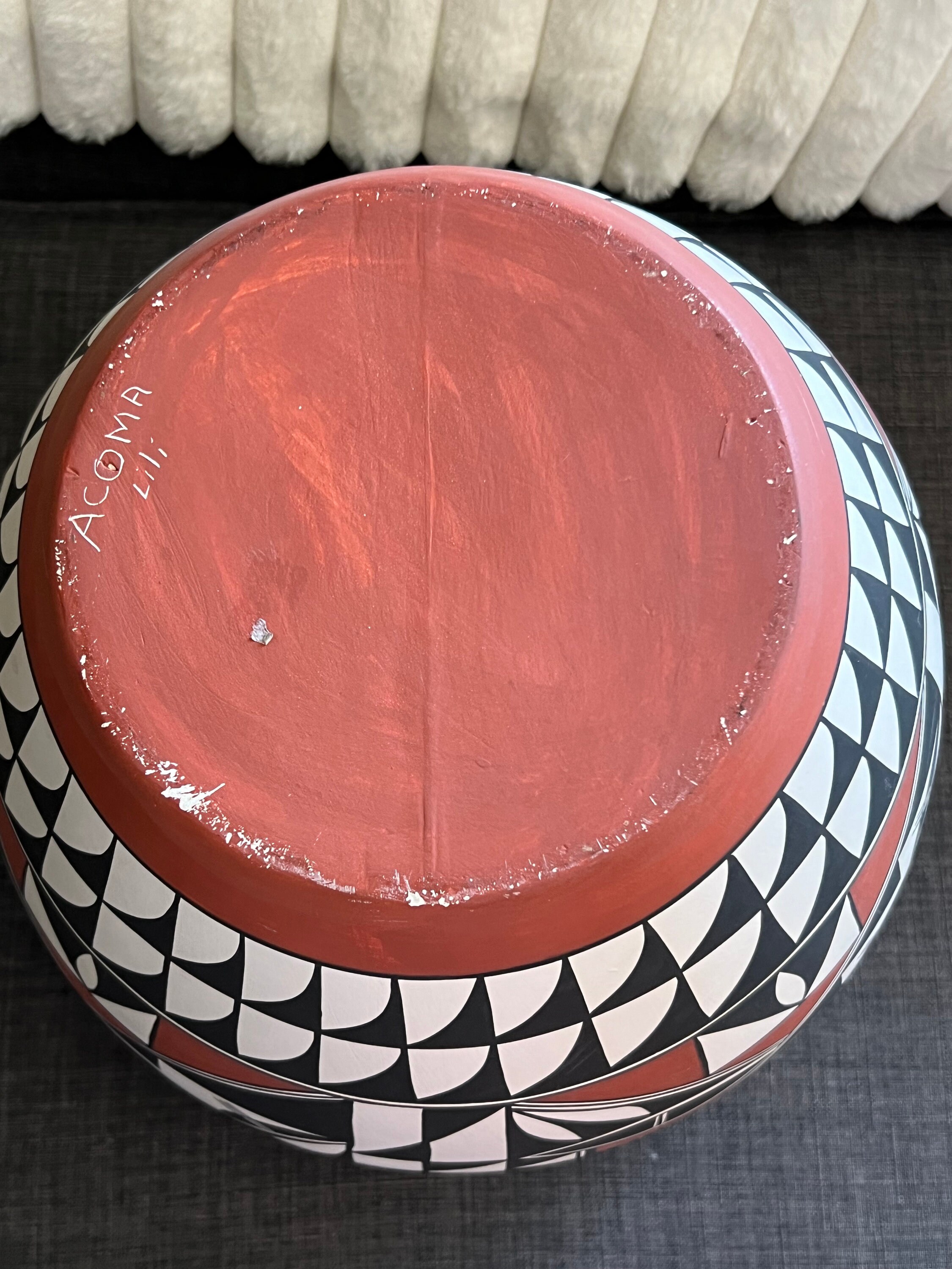 Acoma Style Large Pottery Vase - Etsy