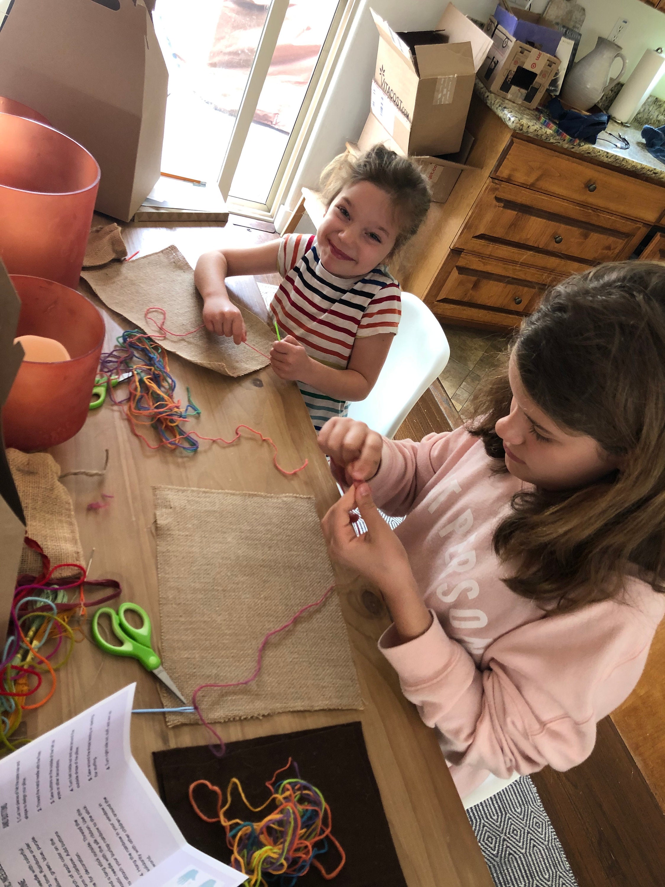 Sewing Art Box, Kids Art Box, Art Kits for Kids, Subscription Box ...